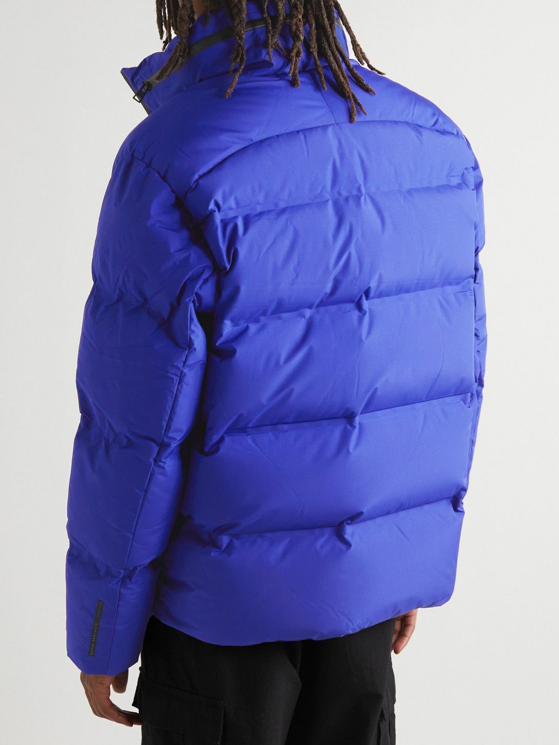 Norse Projects Arktisk - Quilted Shell Down Jacket - Blue Norse Projects