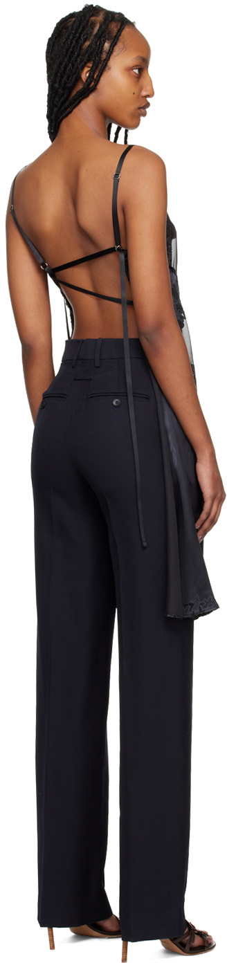 Jacquemus Black 'Le Haut Tombolo' Tank Top Jacquemus
