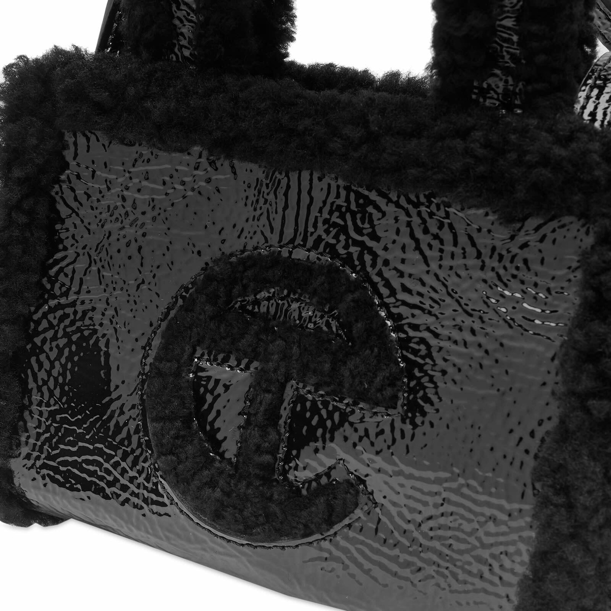 UGG Women's x TELFAR Small Shopper Bag in Black Ugg UGG Women's x TELFAR Small Shopper Bag in Black Ugg