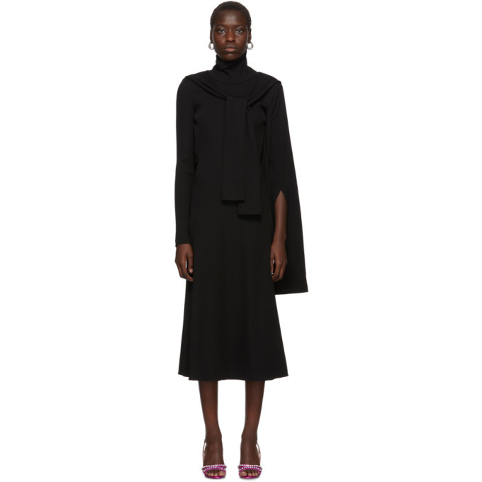 Christopher Kane Black Octopus Ribbed Dress Christopher Kane