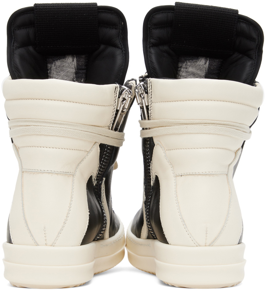 Rick Owens Black Geobasket Sneakers Rick Owens