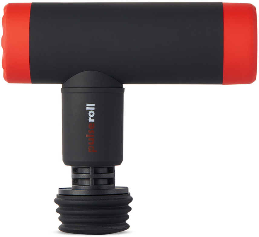 PULSEROLL Black & Red Mini Massage Gun