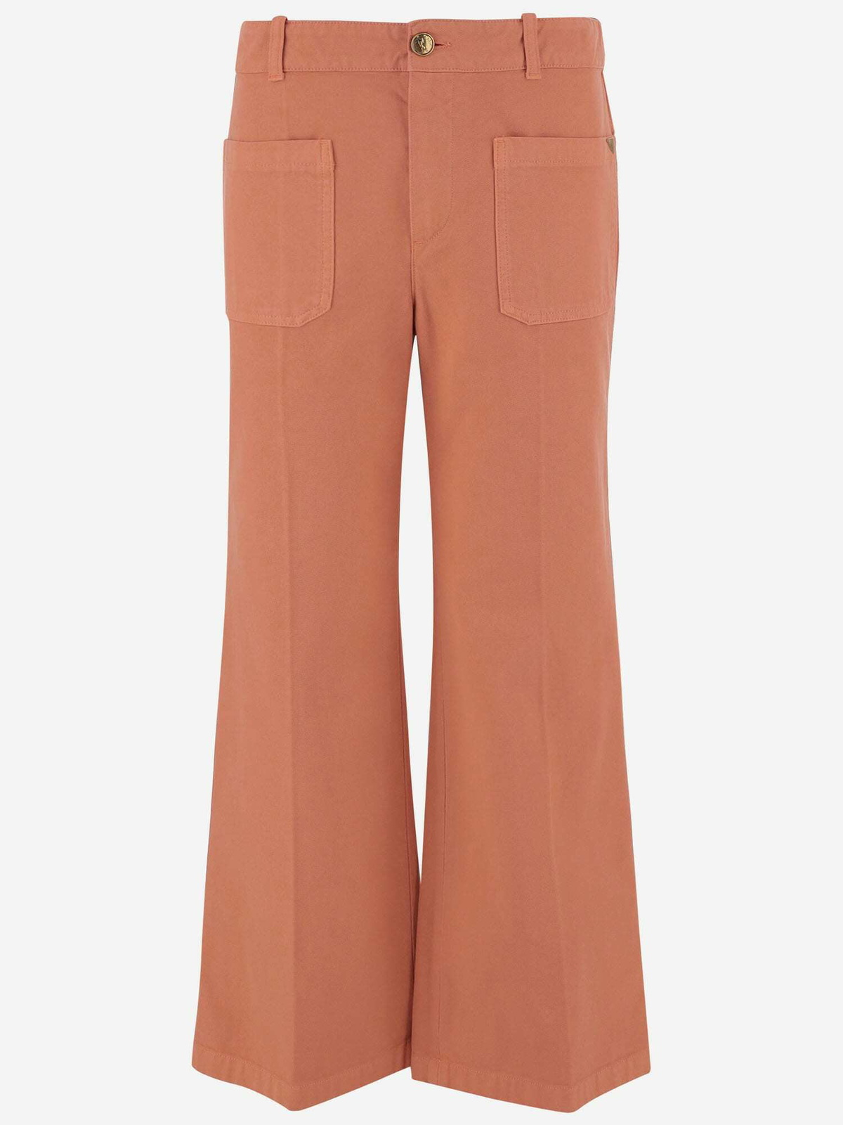 Chloé Cotton Cropped Pants Chloe