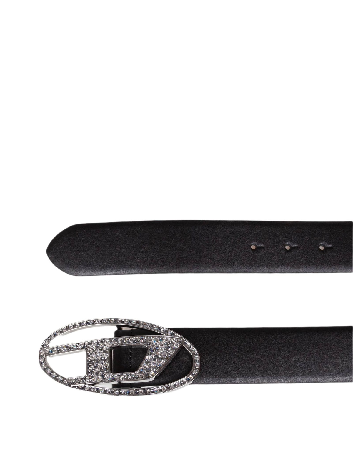 Diesel Belt 1dr Oval D Color Black Diesel