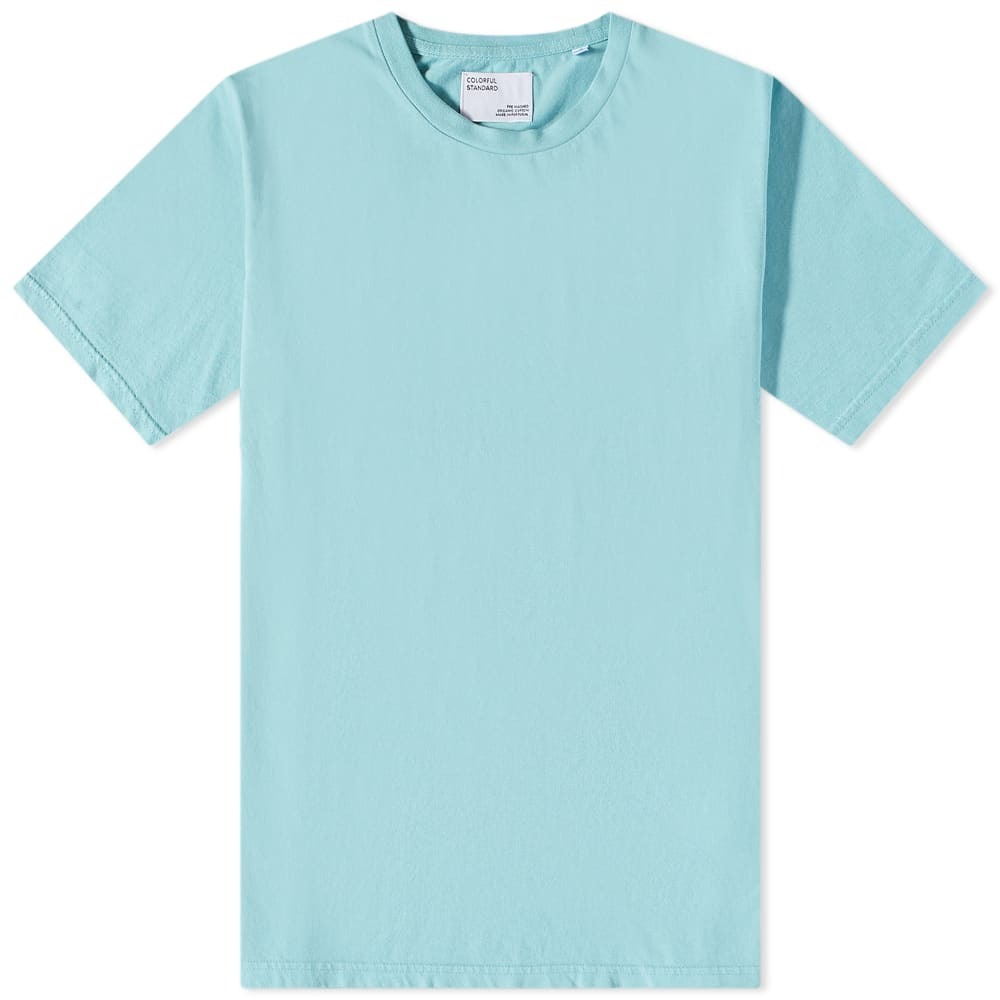 Colorful Standard Men's Classic Organic T-Shirt in TealBlue Colorful ...