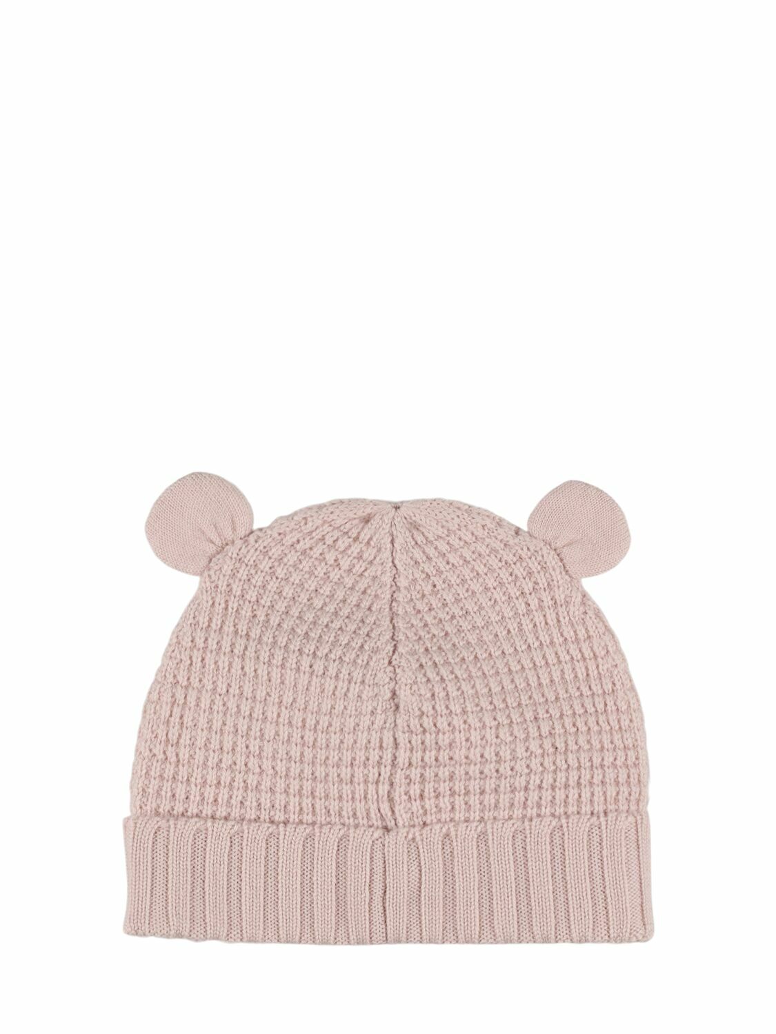 MONCLER Virgin Wool Teddy Bear Ears Beanie Moncler