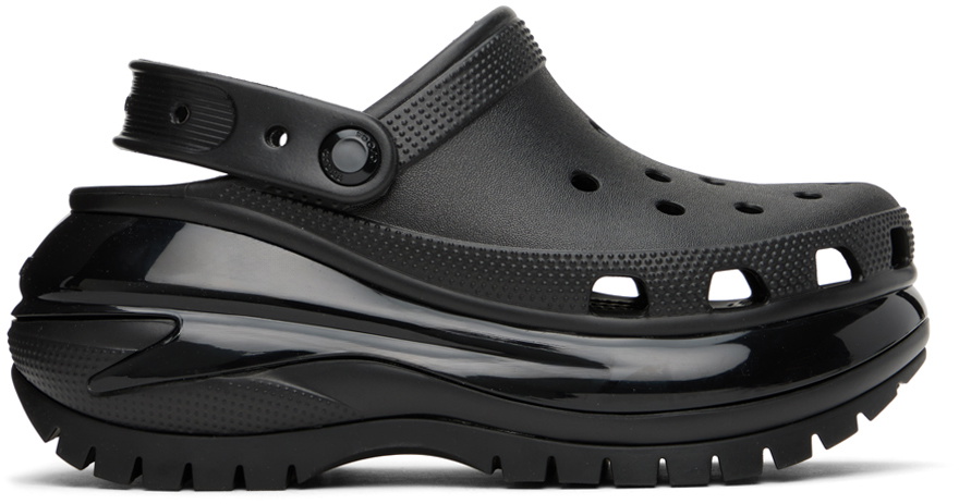 Crocs Black Mega Crush Clogs Crocs