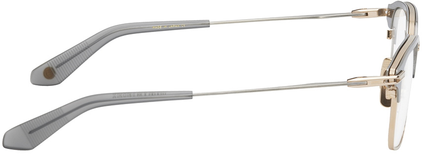 Dita Silver & Gold Typographer Glasses Dita