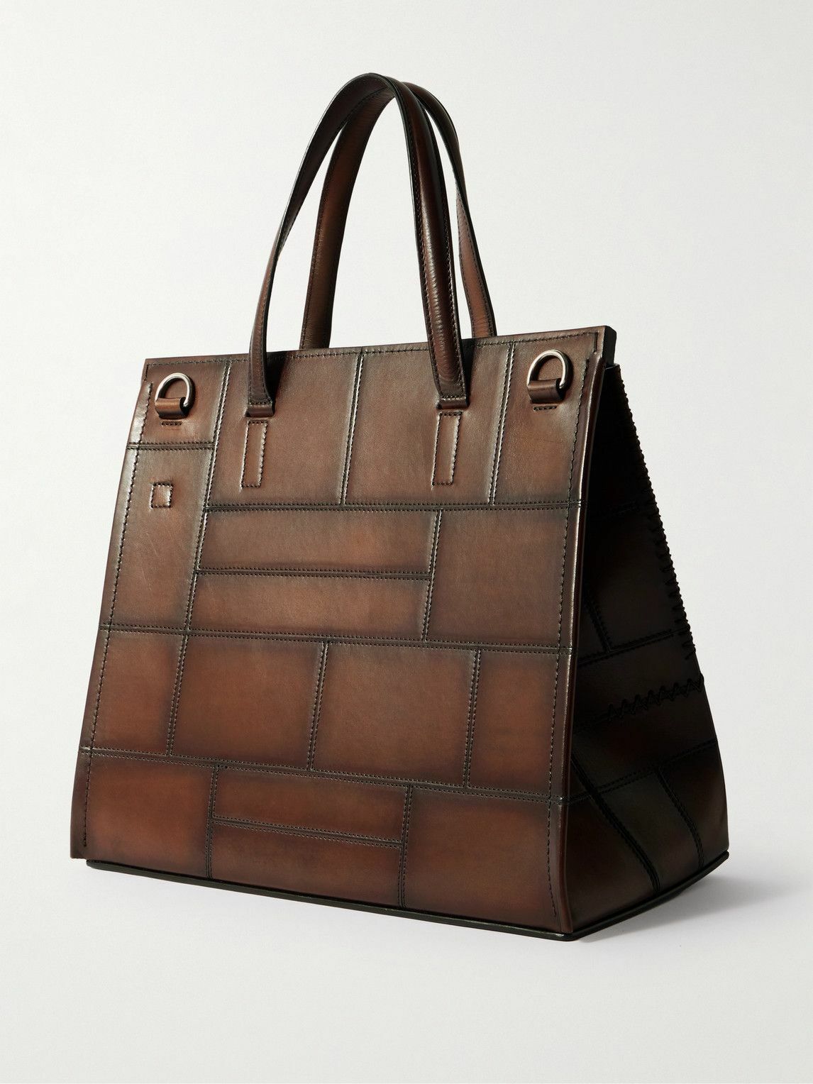 Berluti - Luti 38 Patchwork Venezia Mosaico Leather Tote Bag Berluti