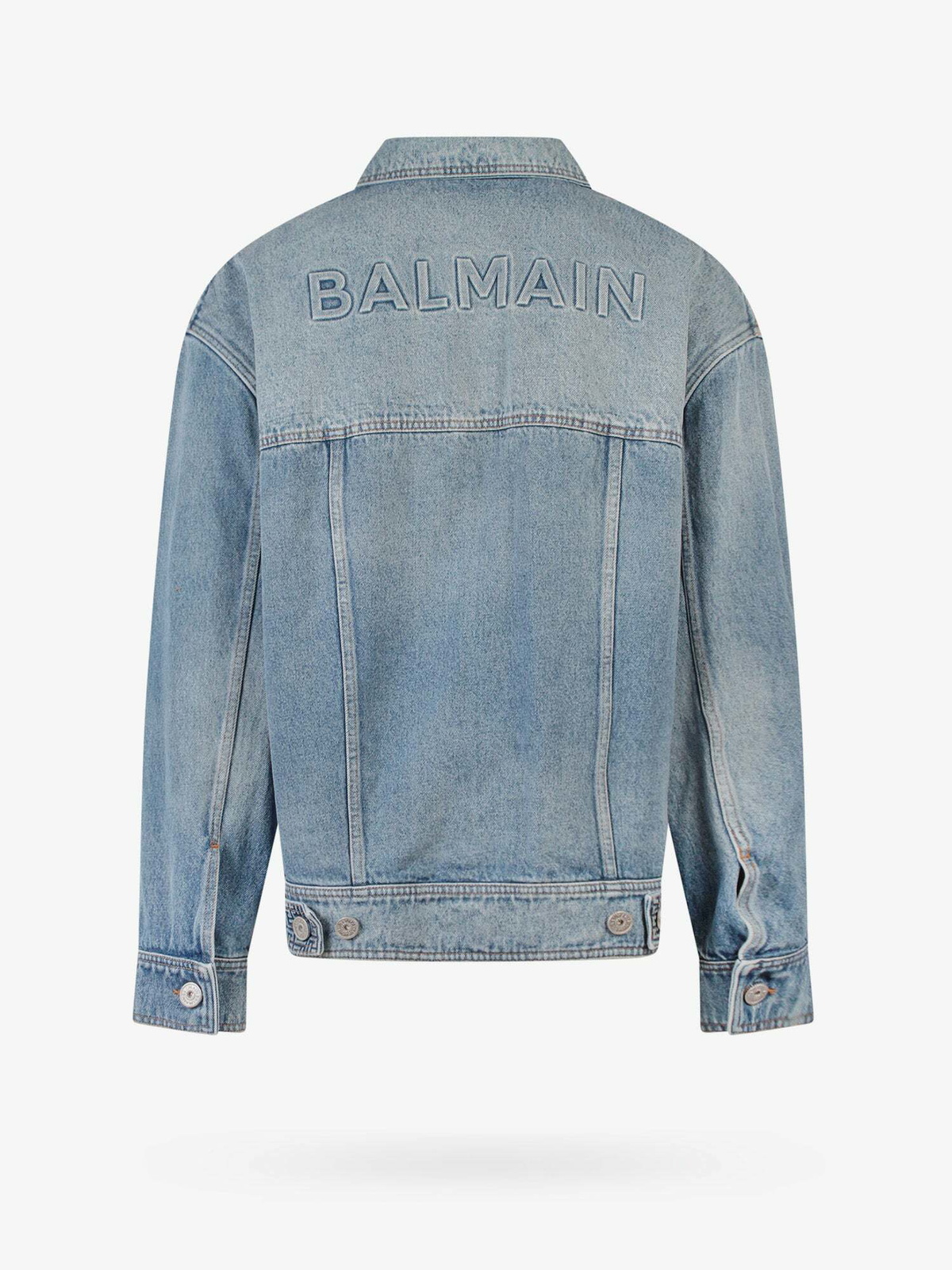 Balmain Jacket Blue Mens Balmain