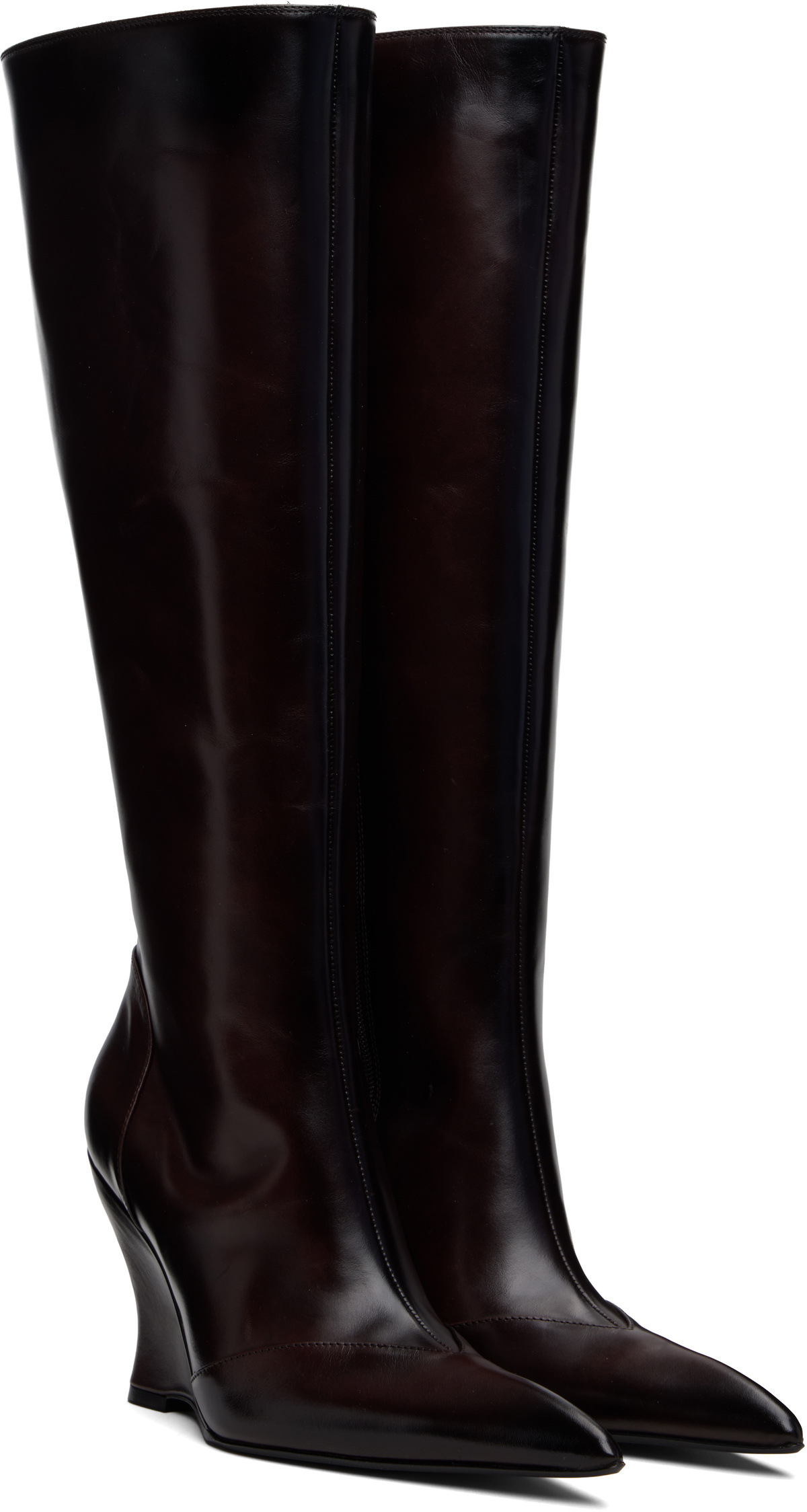 KNWLS Brown Sabaton Tall Boots KNWLS