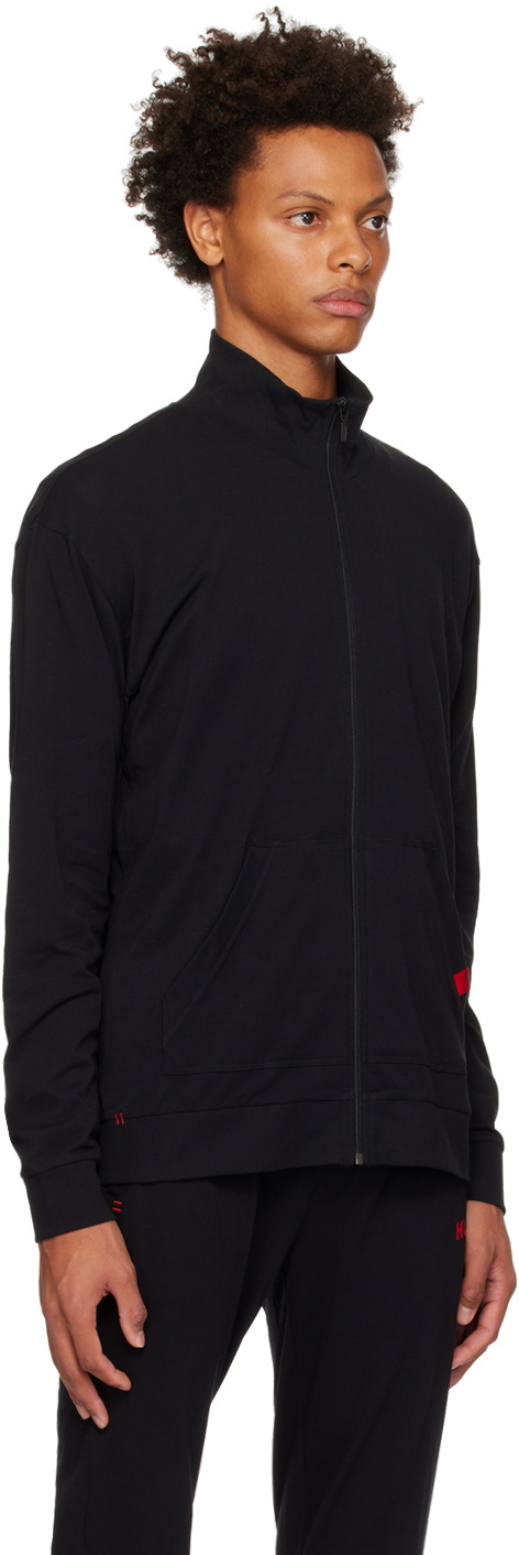 Hugo Black Print Jacket Hugo Boss