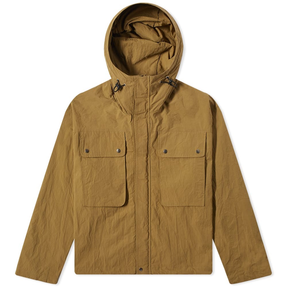 Uniform Bridge Men's Hooded Fishing Jacket in Khaki Uniform Bridge
