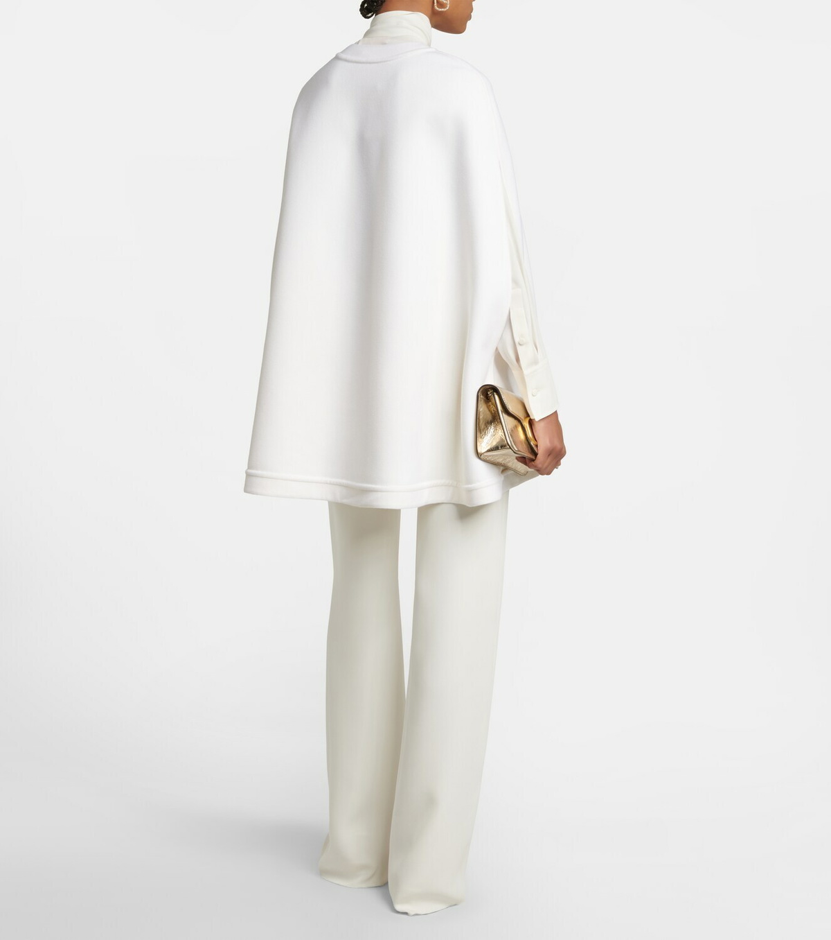 Valentino Wool and cashmere cape Valentino