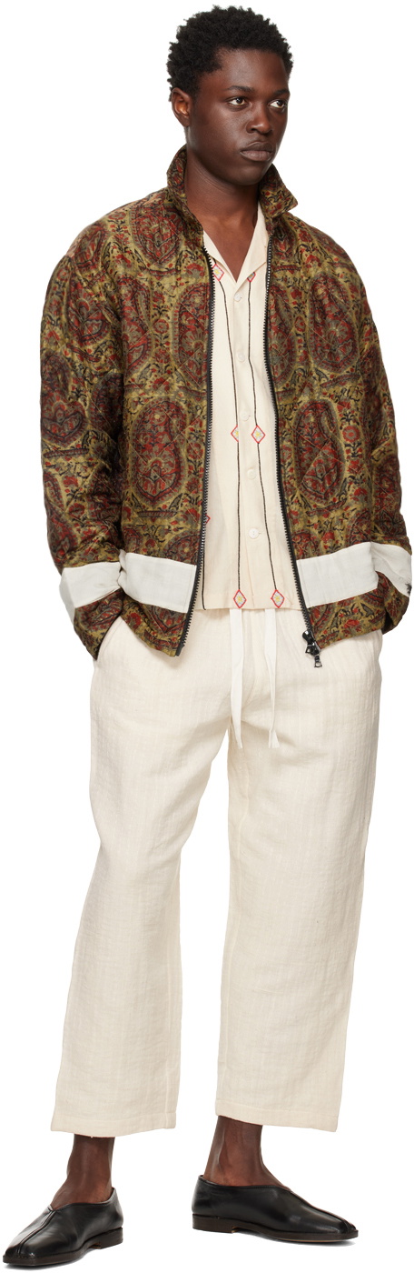 Karu Research Multicolor Block-Printed Jacket Karu Research