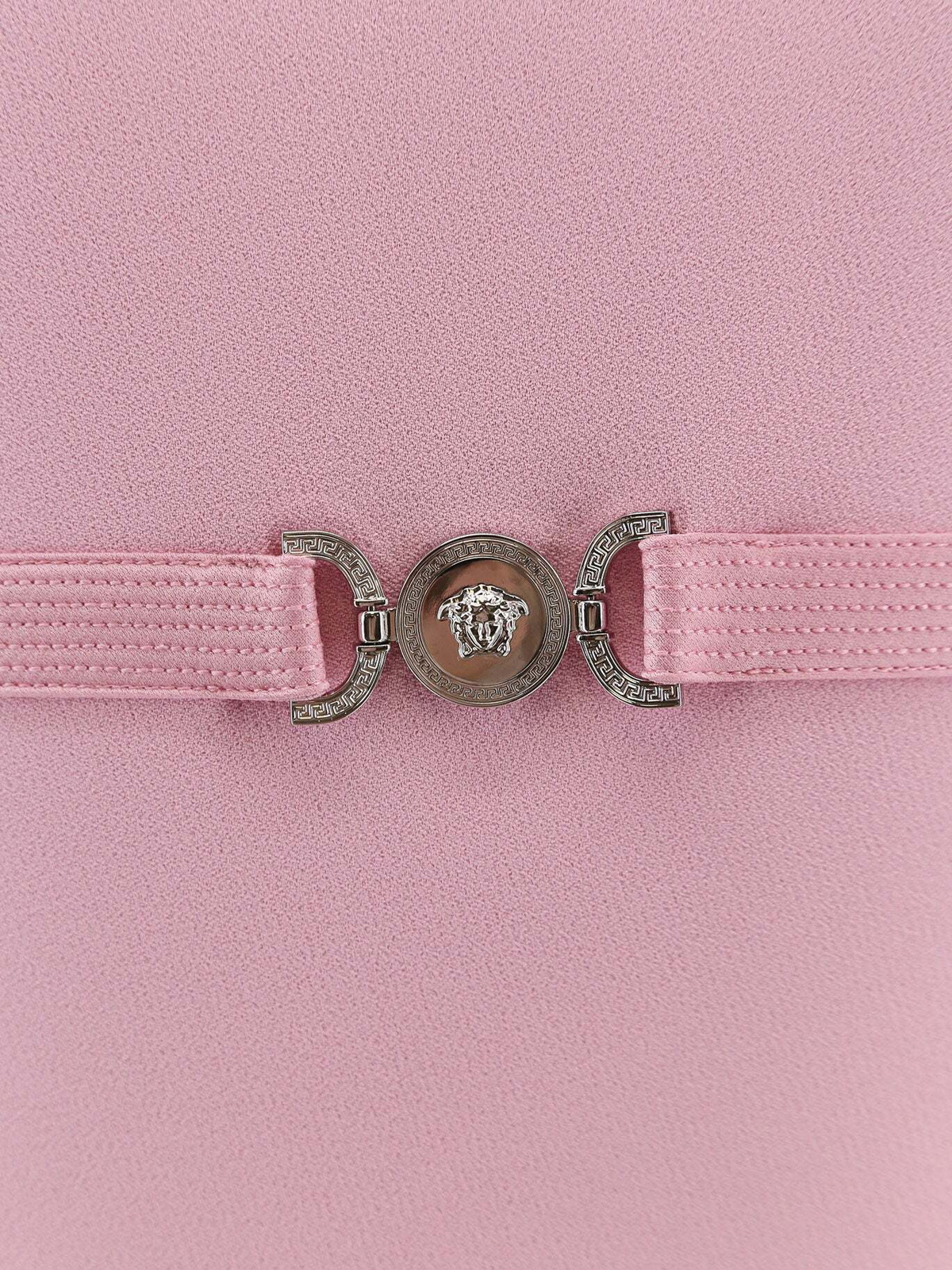 Versace Dress Pink Womens Versace
