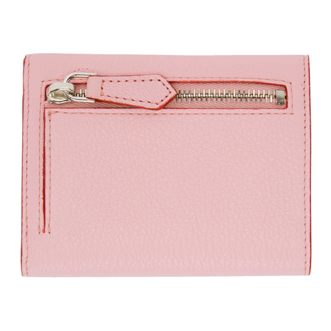 Givenchy Pink Pandora Trifold Wallet Givenchy