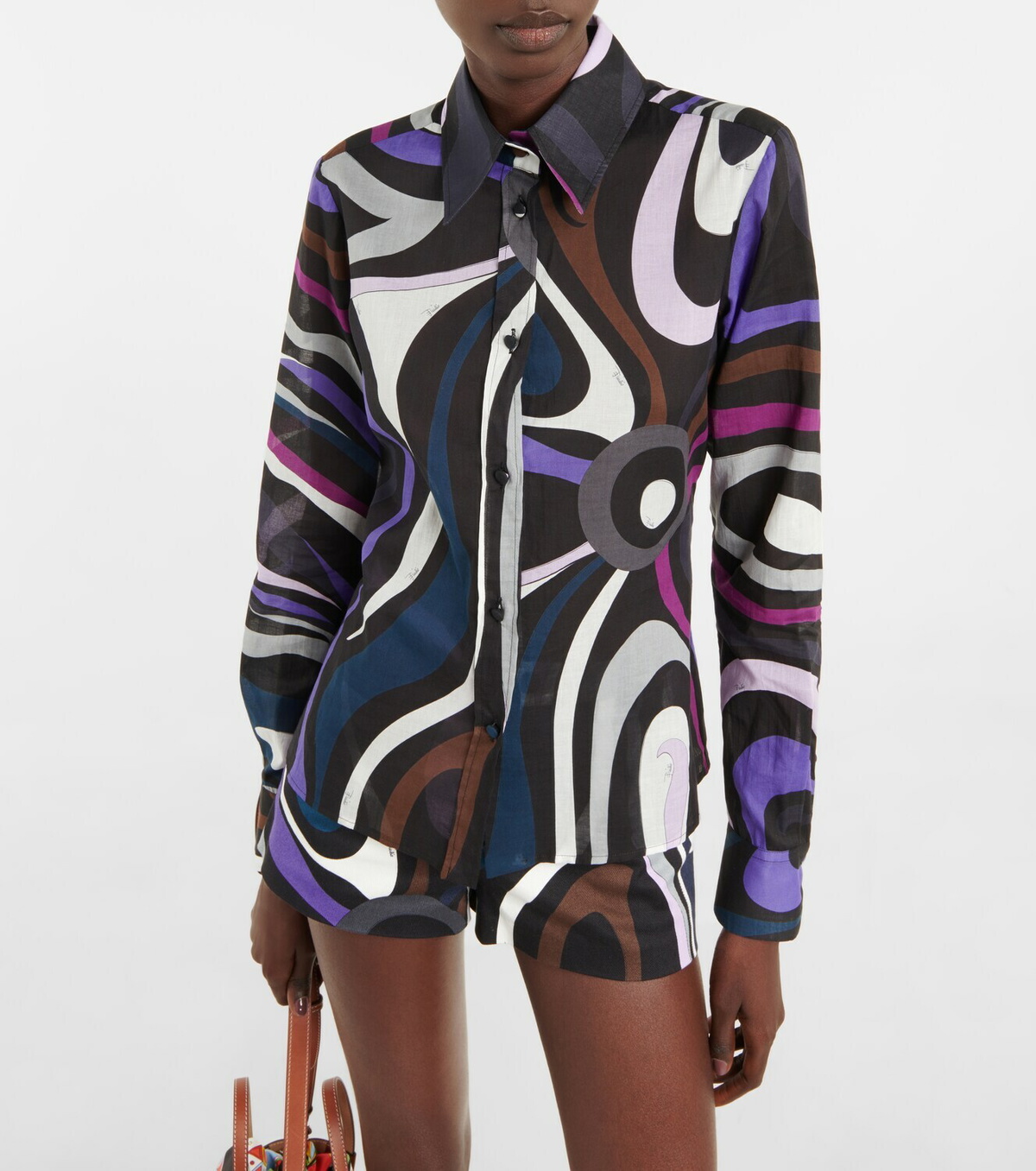 Pucci - Printed cotton shirt Emilio Pucci