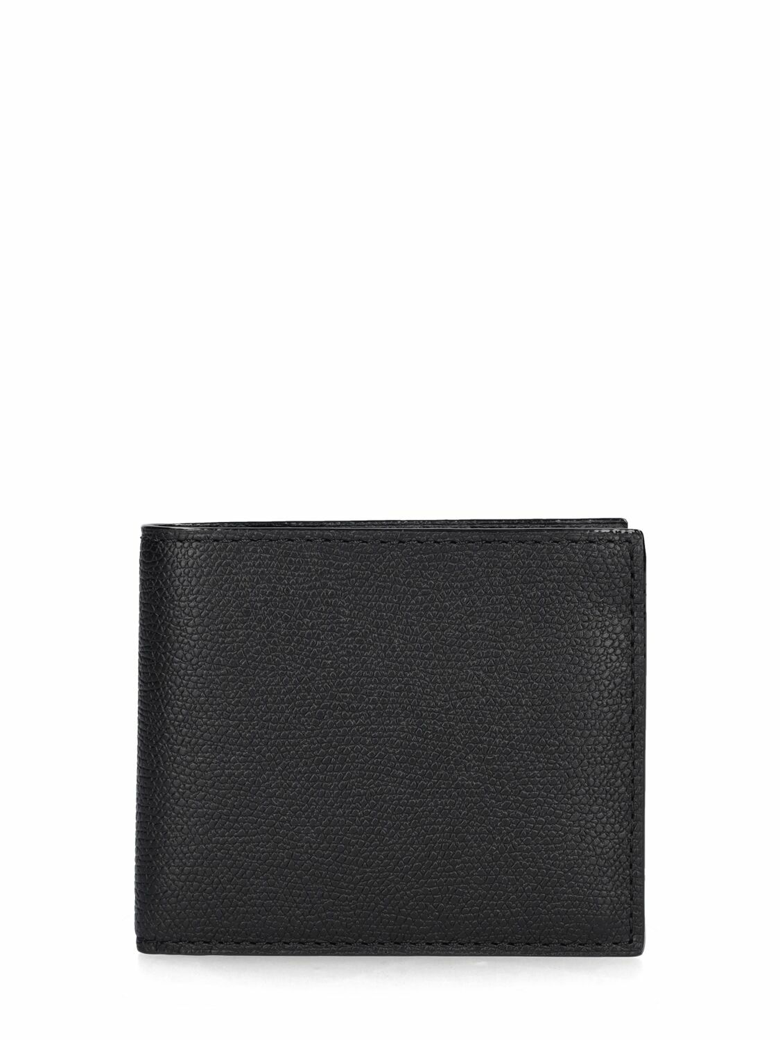 VALEXTRA - 6cc Leather Bifold Wallet Valextra