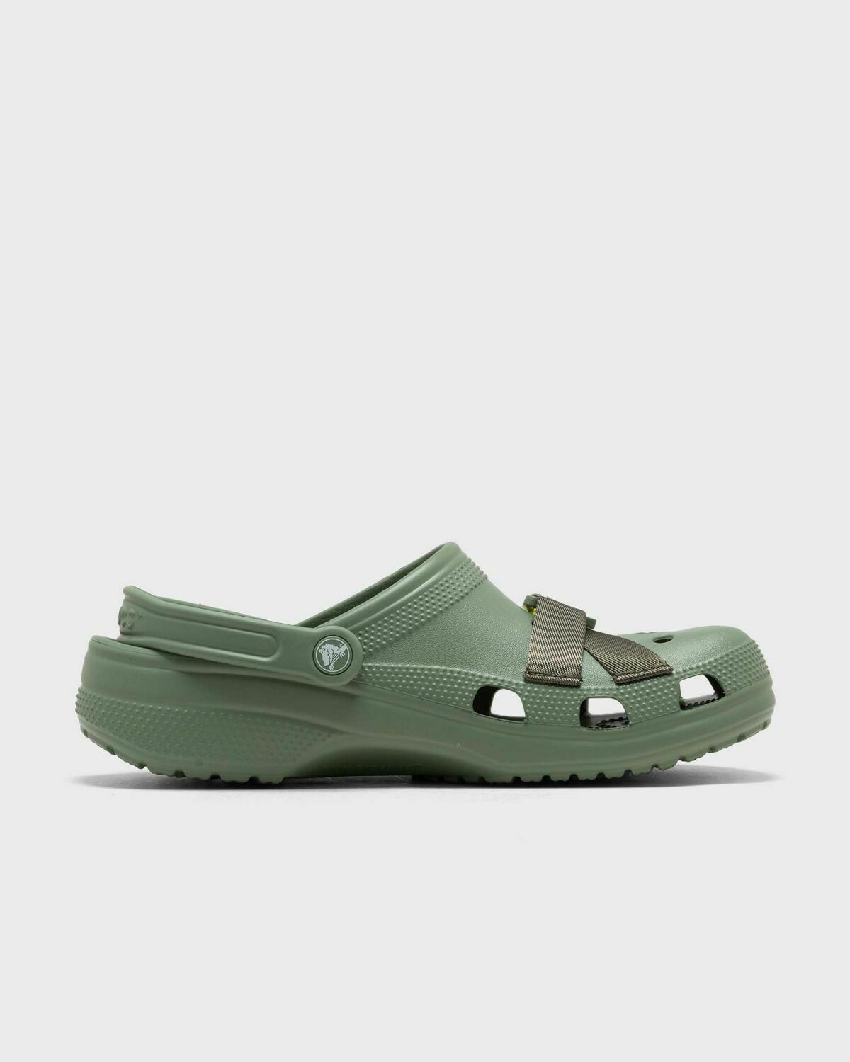 Crocs Classic Lockdown Clog Green Sandals & Slides Crocs