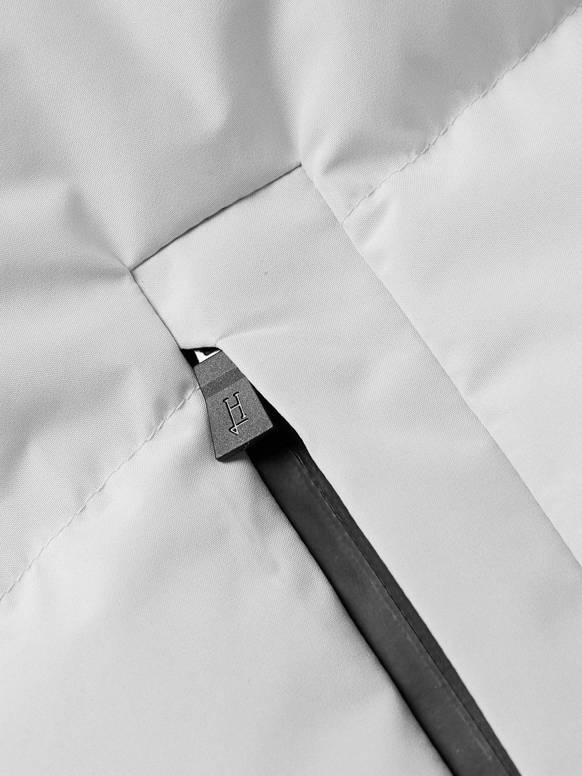 Herno Laminar - Laminar Quilted GORE-TEX Hooded Down Jacket - Gray Herno