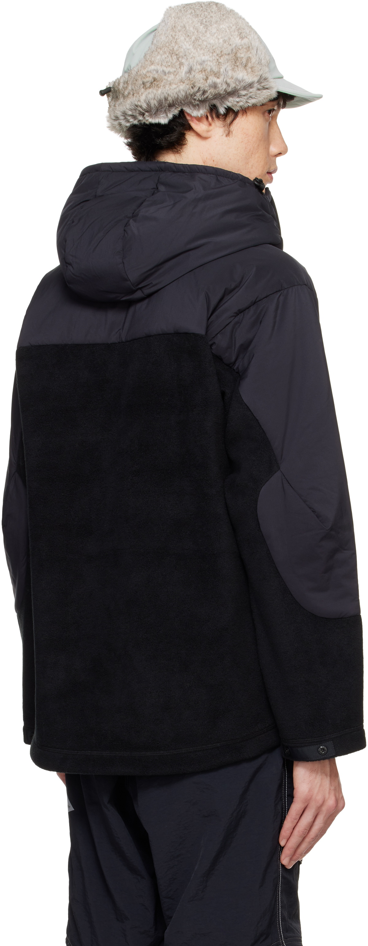 and wander Black Top Fleece Jacket and Wander