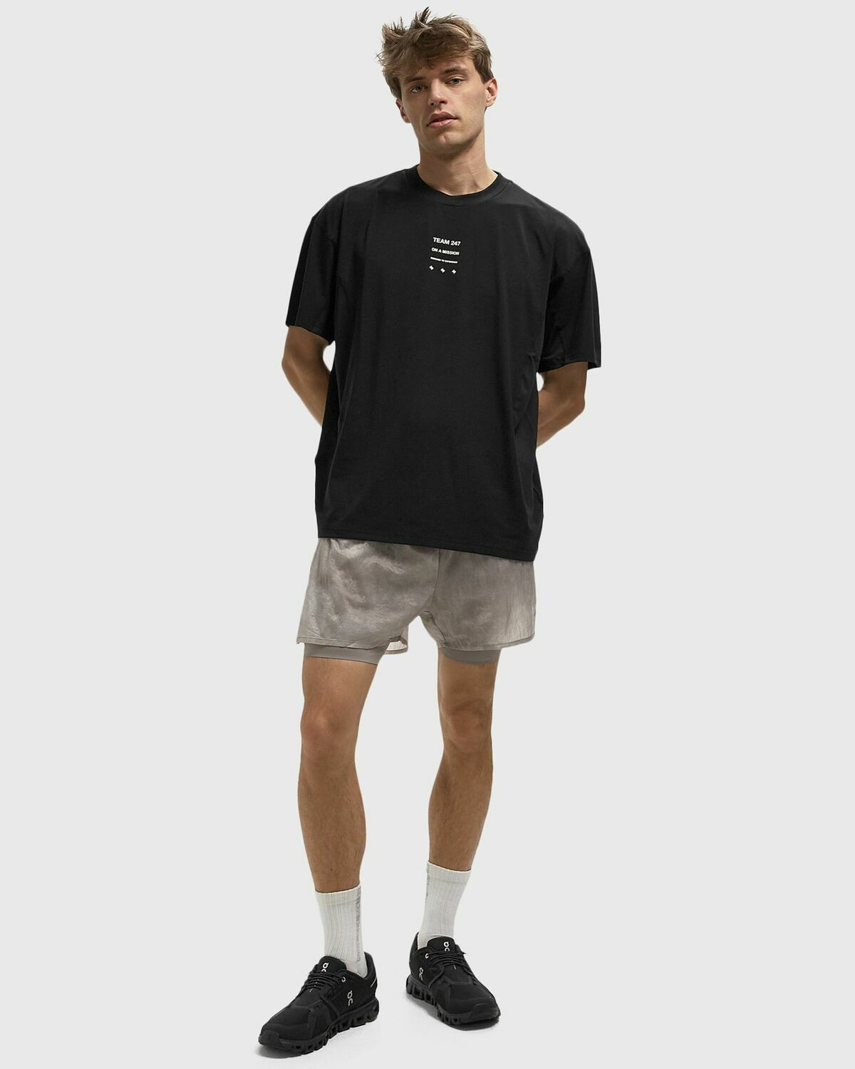 Represent 247 Uprising Oversized T-Shirt Black Mens Shortsleefe Represent