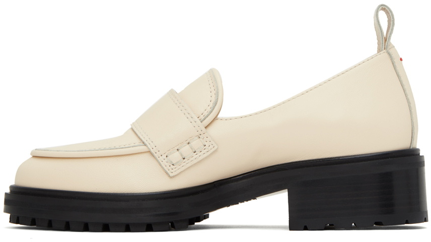 Aeyde Off-White Ruth Loafers Aeyde
