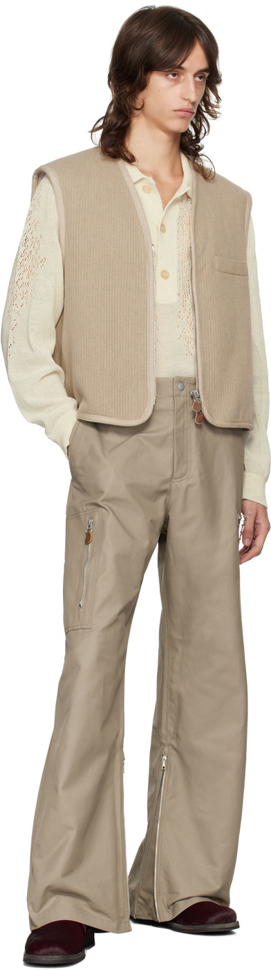 OUR LEGACY Beige Top Vest Our Legacy