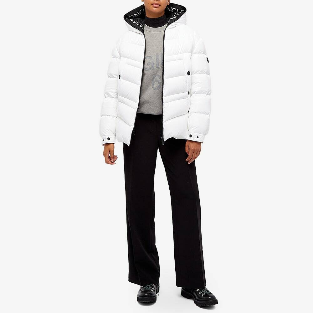 Moncler Women's Clair Padded Jacket in White Moncler
