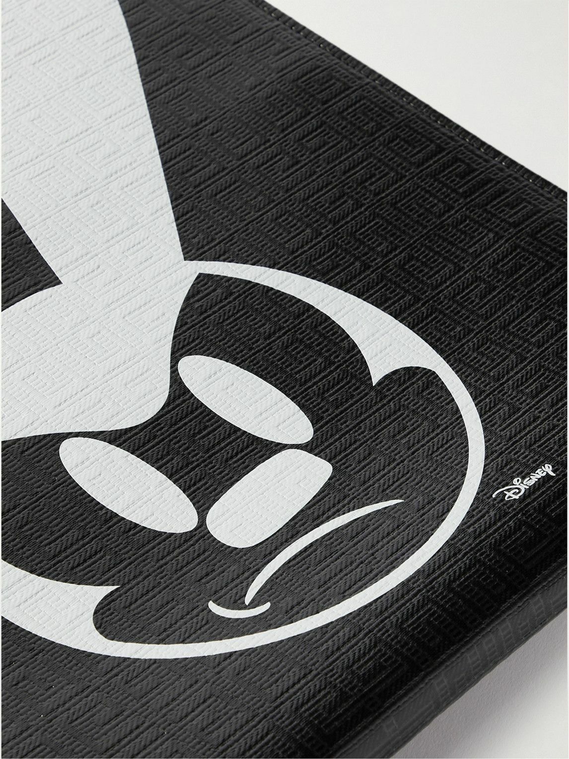 Givenchy - Disney Logo-Print Leather-Trimmed Coated-Canvas Tote Bag ...