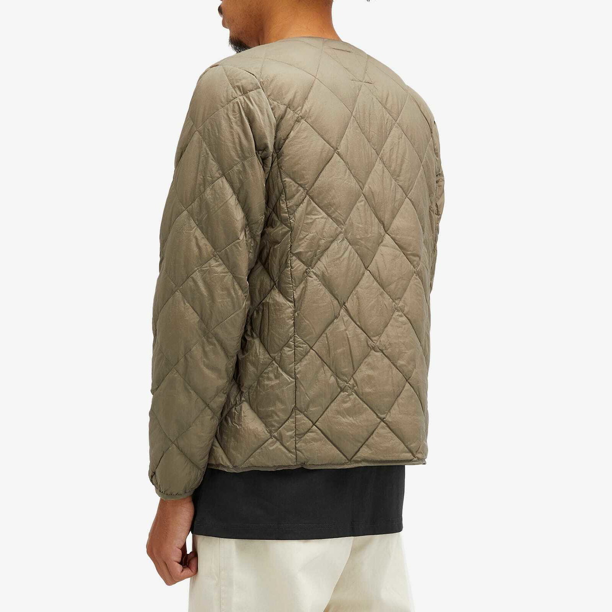 Gramicci Men's x Taion Inner Down Jacket in Stone Grey Gramicci