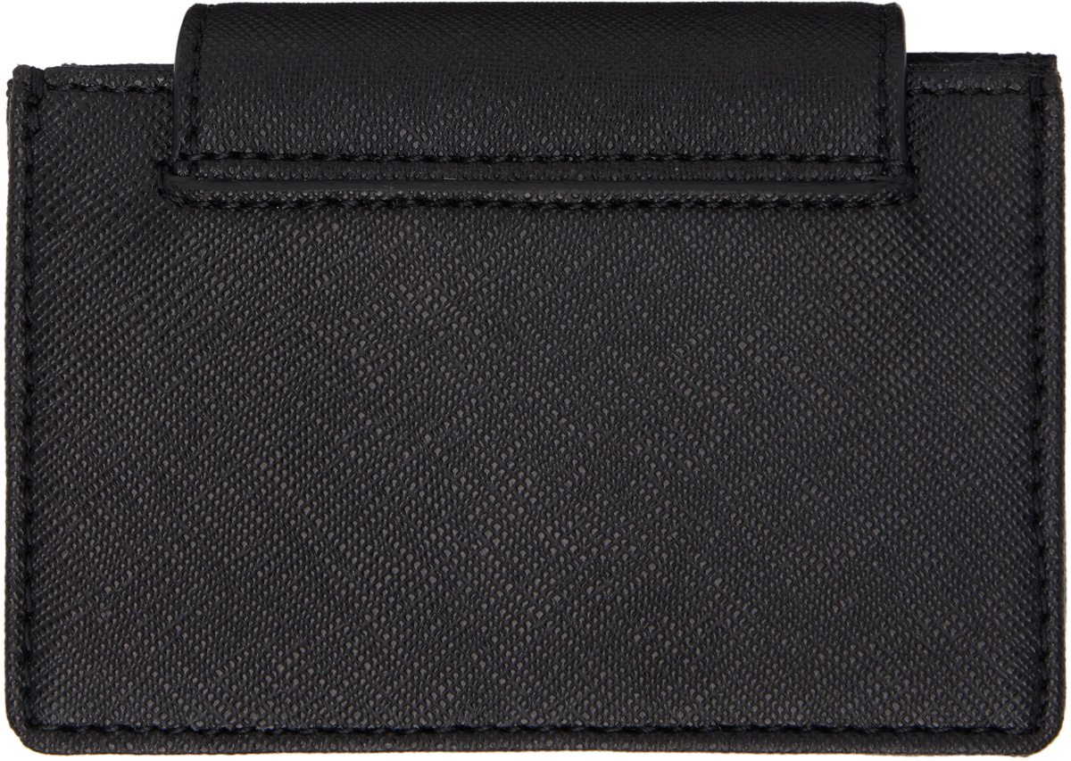 Vivienne Westwood Black Flap Card Holder Vivienne Westwood