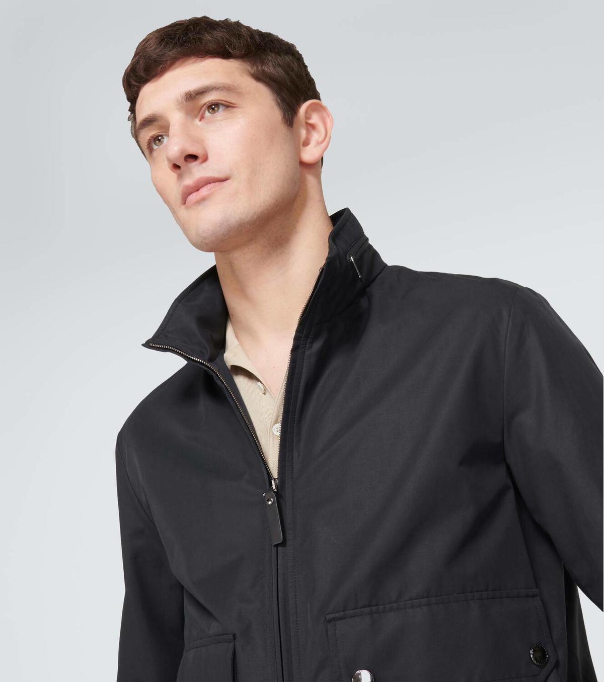 Canali Cotton-blend jacket Canali