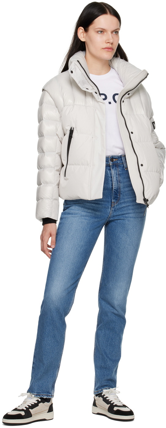 MACKAGE Gray Vesna Down Jacket Mackage