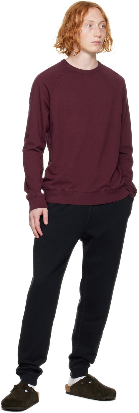Vince Burgundy Raglan Sweater Vince