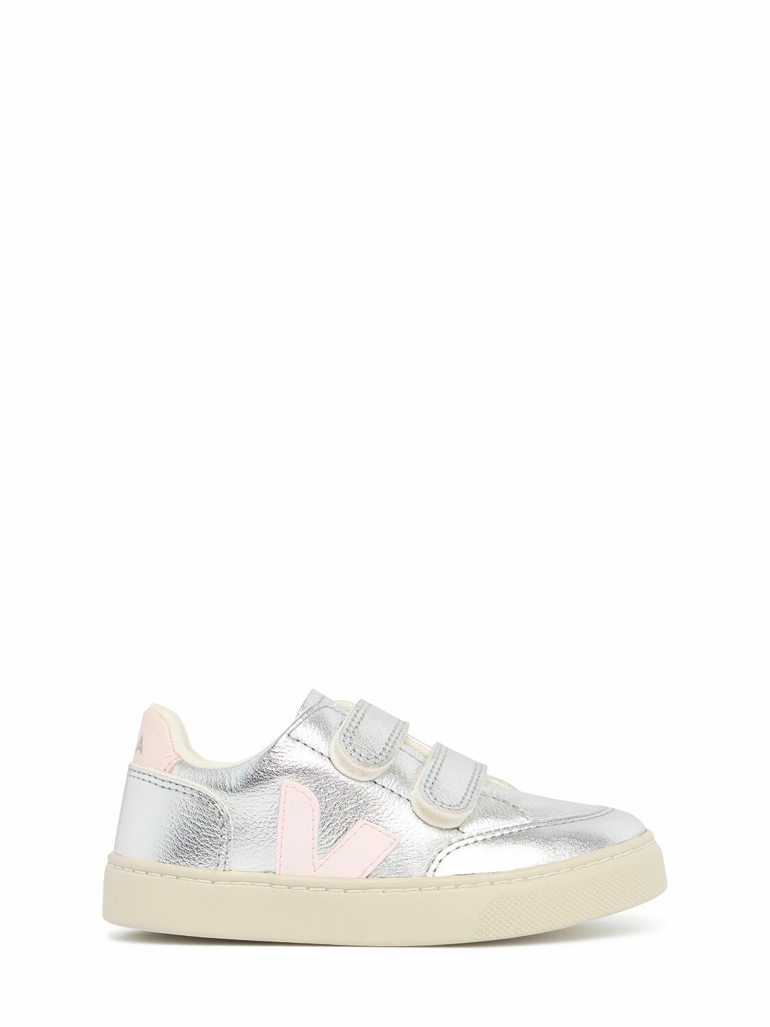 VEJA V-12 Chrome-free Leather Strap Sneakers VEJA
