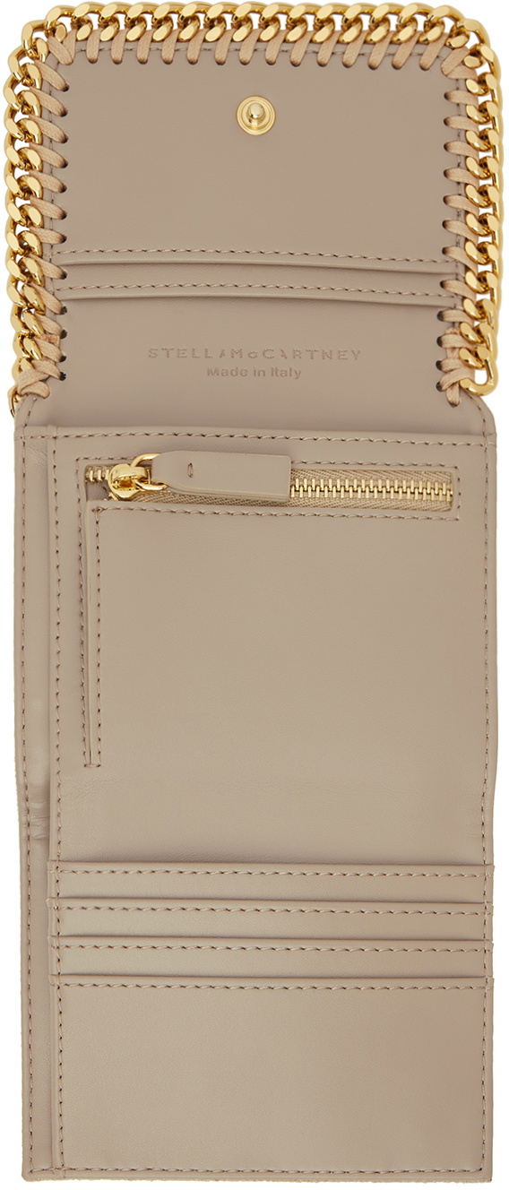 Stella McCartney Beige Small Falabella Wallet Stella McCartney